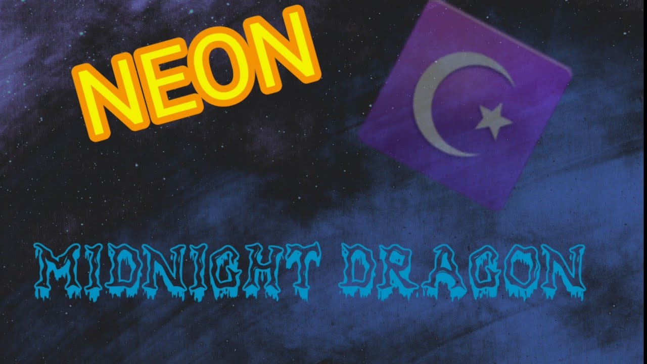 Adopt Me's Neon Midnight Dragon Congrats USIEL💗 - YouTube