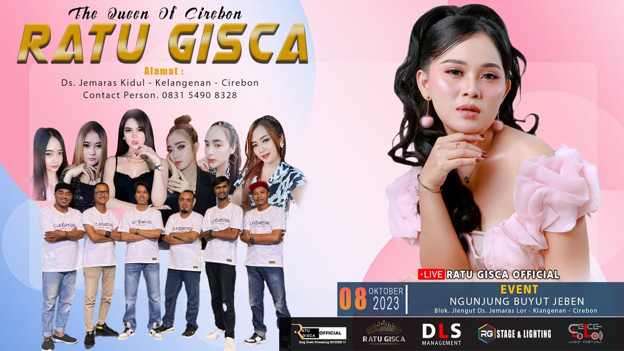 🔴 LIVE RATU GISCA SIANG || 08 - 10 - 2023 || BLOK JLENGUT DESA JEMARAS ...