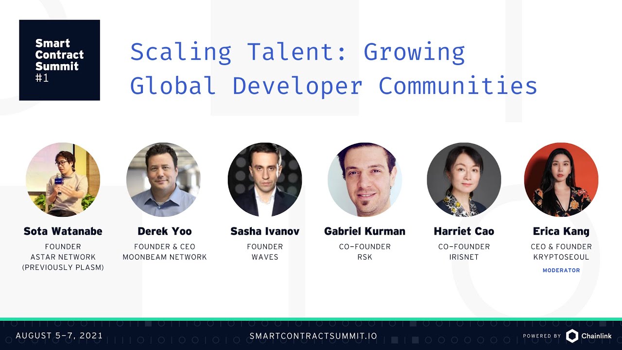 Blockchain Founders: Growing Global Developer Communities - YouTube