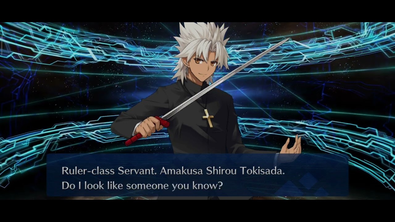almost got all the shirou face? [FGO] - YouTube
