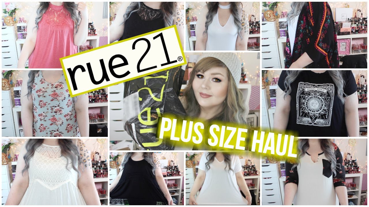 Rue 21 + Plus Size Try On Haul | Affordable Summer Clothing Haul - YouTube