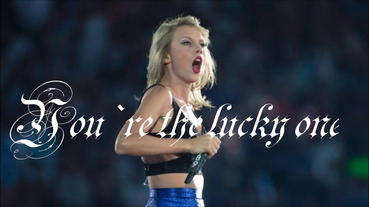 The Lucky One Lyrics Taylor Swift - YouTube
