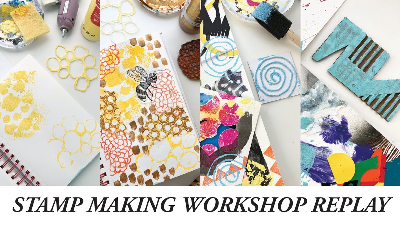Stamp Making Workshop Replay - YouTube