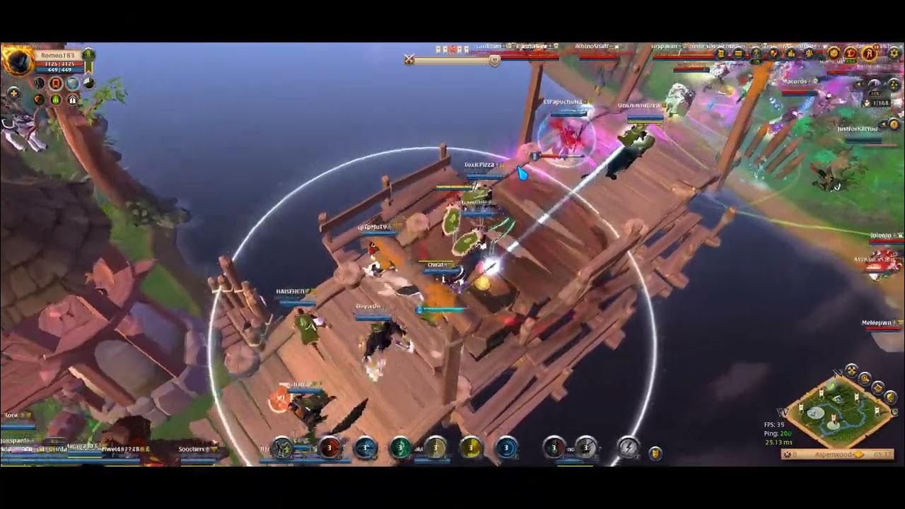 Galatine pair 雙刀 | Faction | Albion Online | 2022-5-14 - YouTube