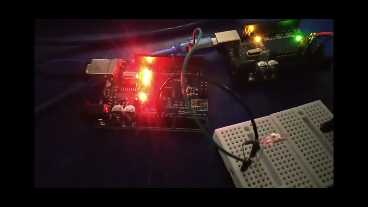 PRÁCTICA #4 *LEDS INFRARROJOS EMISOR Y RECEPTOR* - YouTube