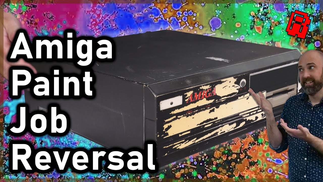 Will the Paint Come Off? Amiga 4000 Restoration | Trash to Treasure ...