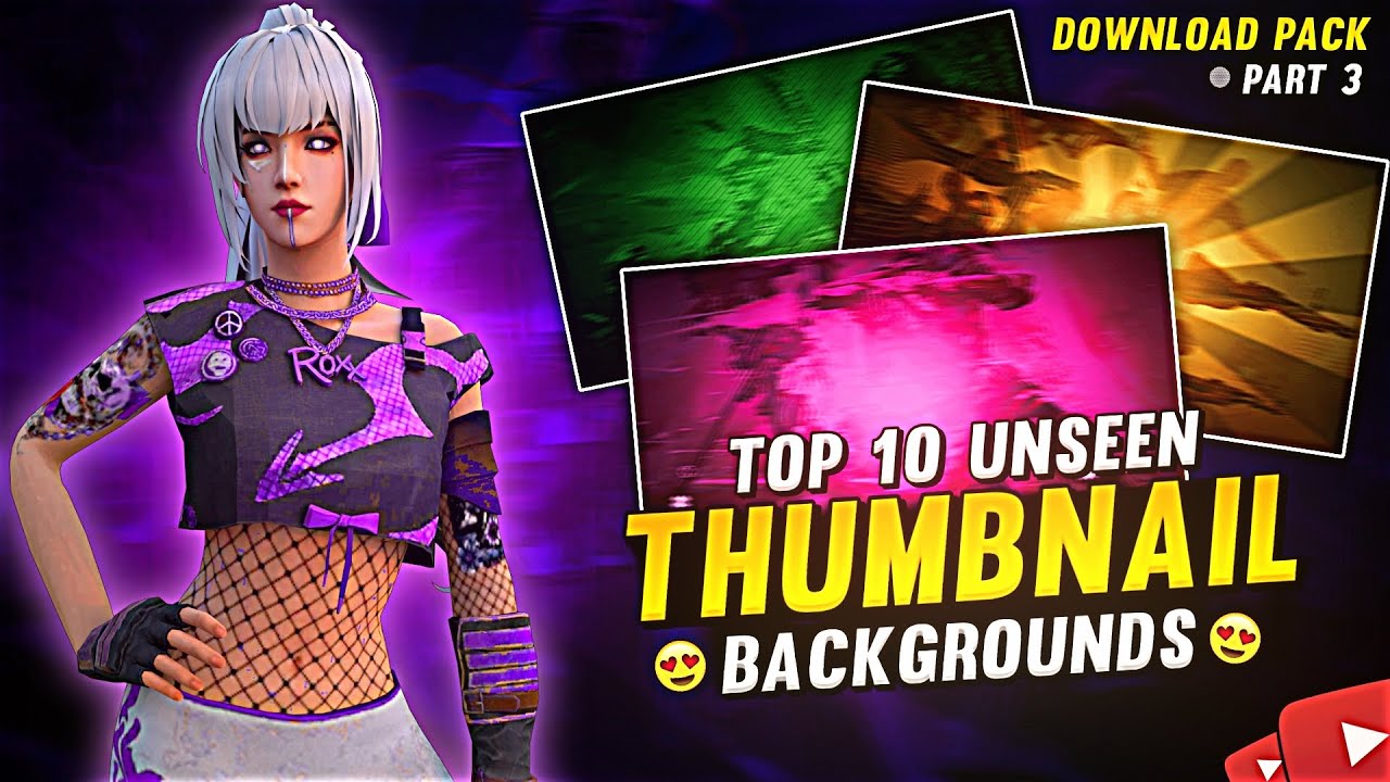 Top 10 Unseen Thumbnail Backgrounds | Gaming Background Pack | Part 3 ...