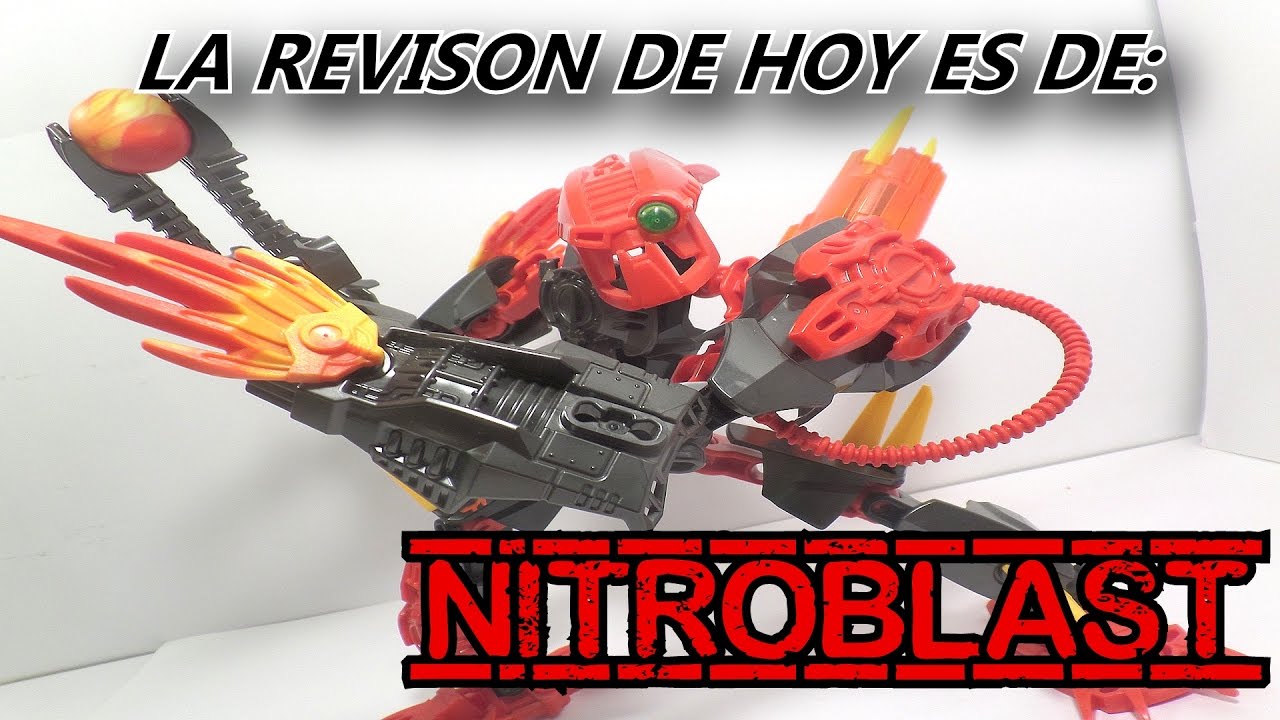 La revisión de hoy es de: LEGO HERO FACTORY 2.0 NITROBLAST | En español - YouTube
