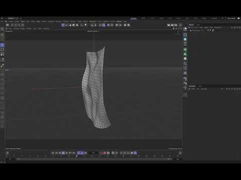 Cinema 4D Loop Cloth Sim Technique using Motion System - YouTube