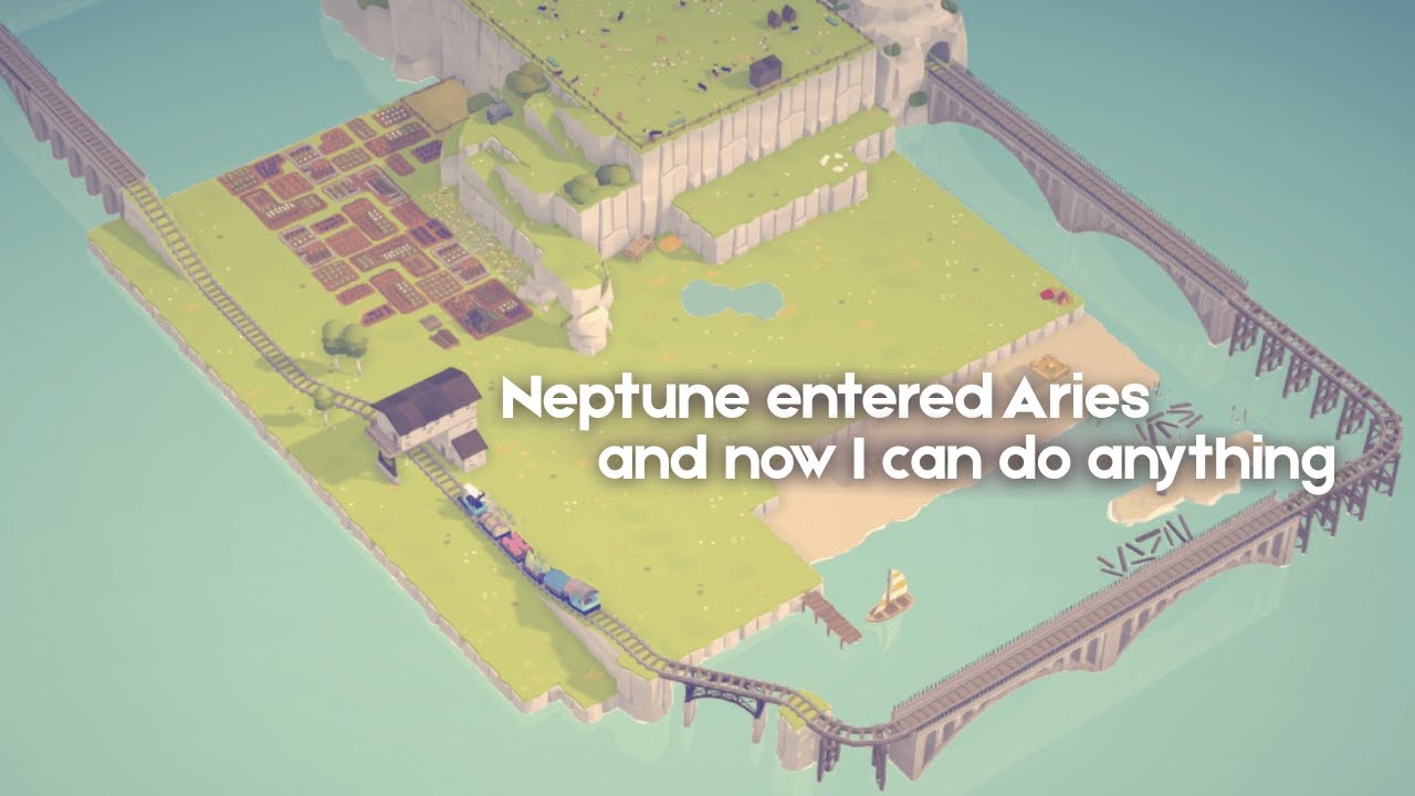 Neptune has Entered Aries | Let's Play Islands and Trains - YouTube