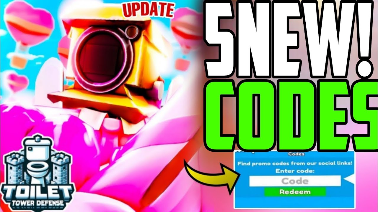 UPDATE TOILET TOWER DEFENSE CODES 2025 -TOILET TOWER DEFENSE CODES ...