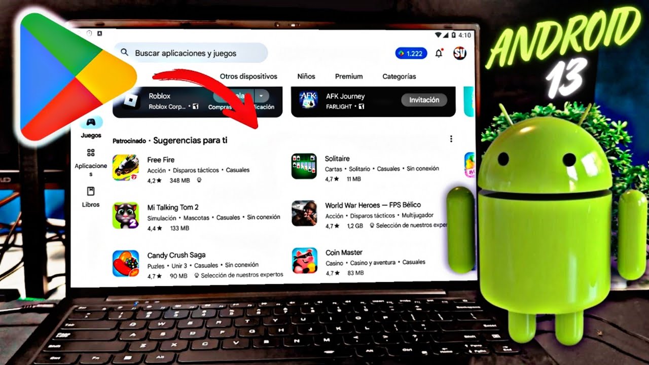 😲 Instalar Android en PC VIEJO / Revive tu laptop con Android 13 - YouTube