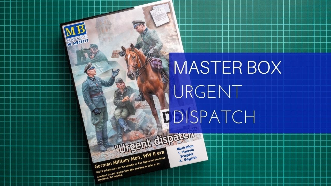 Master Box 1/35 Urgent Dispatch (MB35212) Review - YouTube