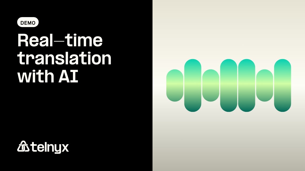 Real-time call translation with Telnyx AI - YouTube