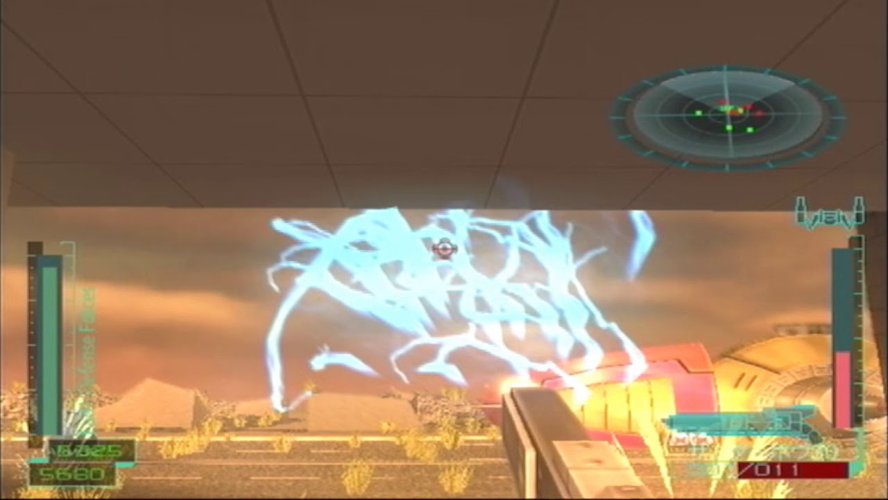 Earth Defense Force 2 (PS2) Mission 37 "Front Line" (Pale Wing) - YouTube