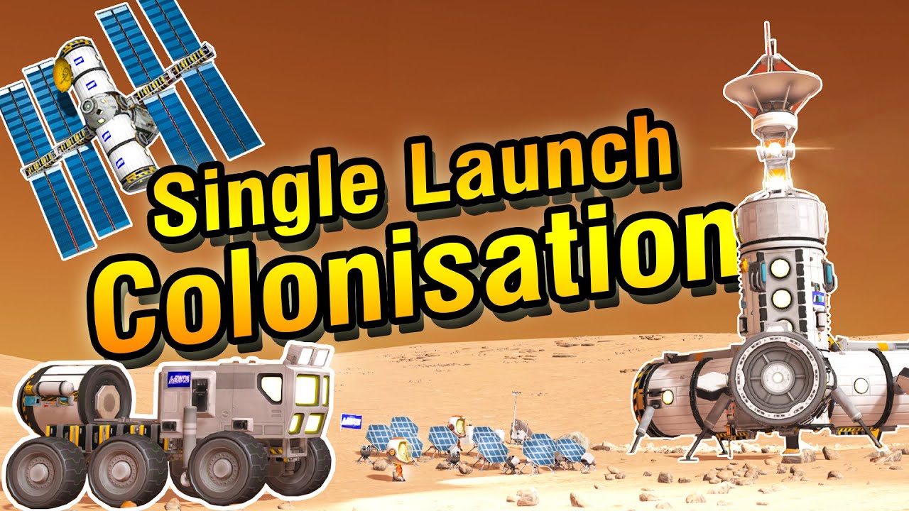 KSP: Planetary Colonisation in ONE Launch! - YouTube