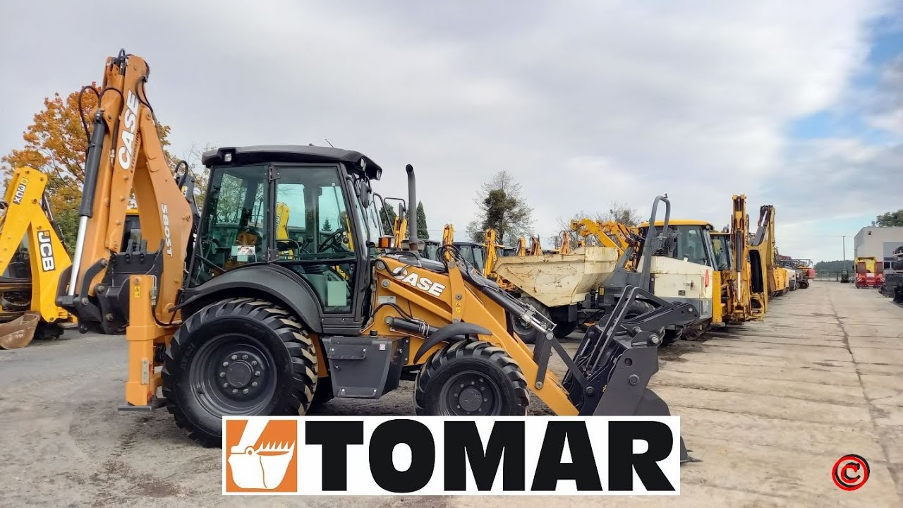 CASE 580ST 2020 0020 tel. +48 575 316 333 backhoe loader koparko ...