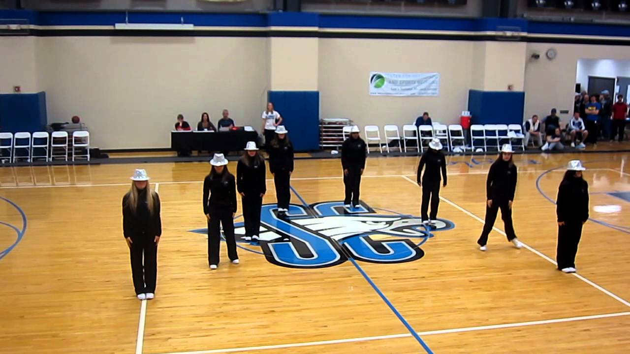 SCA Michael Jackson Senior Night Cheer Routine - YouTube