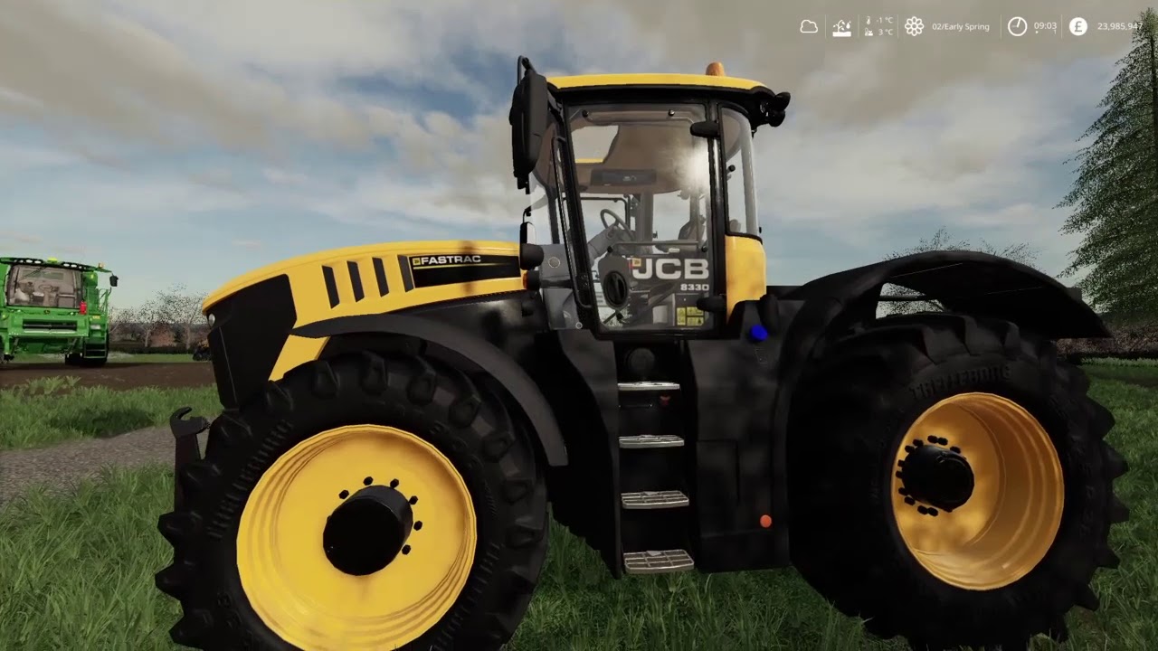 FS19 GOING TO CHARWELL TRACTOR SHOW IN THE NH 7740 - YouTube