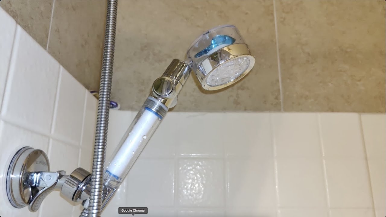 Turbo Shower Head Replacement Mineral Water Filter - YouTube