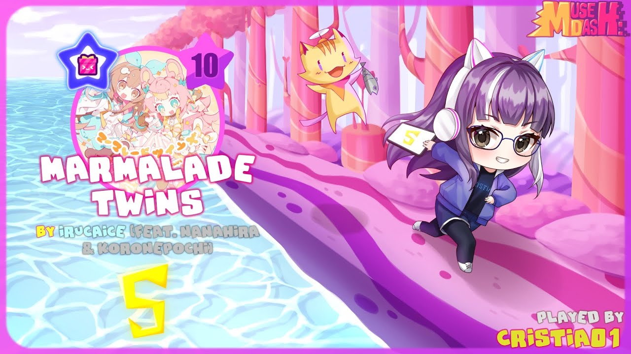 [Muse Dash] Marmalade Twins Master (Lv 10) All Perfect - YouTube