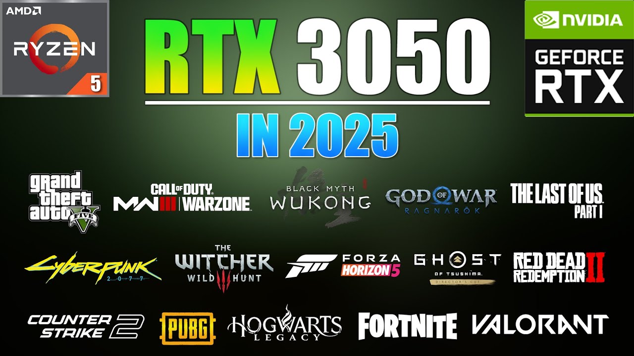 RTX 3050 8GB : Test in 15 Games in 2025 - Best Budget GPU for 1080p ...