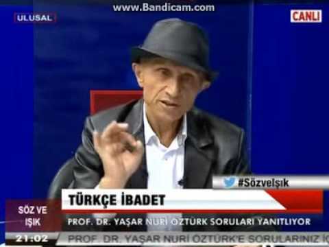 Prof. Dr. Yaşar Nuri Öztürk      PİSLİK ÖRTEN CAMİLER LANETLİDİR!