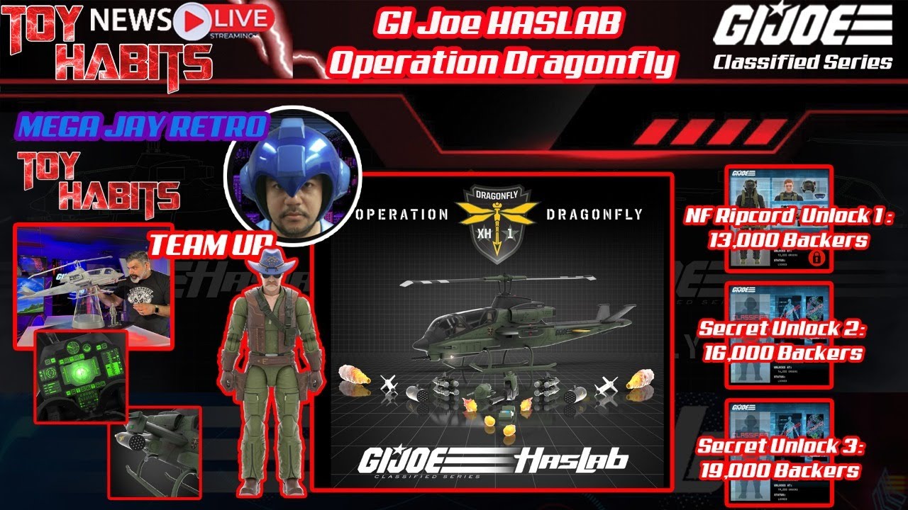 GI Joe Classified 2023 HASLAB Operation Dragonfly Recap - YouTube