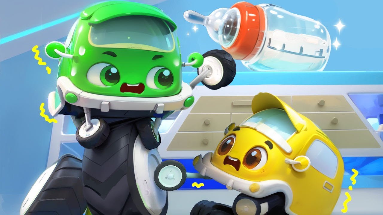 Baby Car Wants Some Milk🍼| Johny Johny Yes Papa👶| Nursery Rhymes & Kids ...
