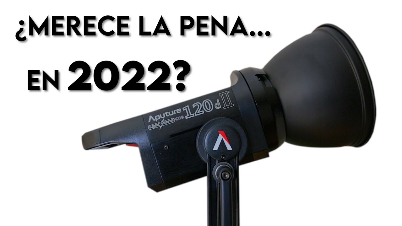 Aputure 120D mark II REVIEW en español - YouTube