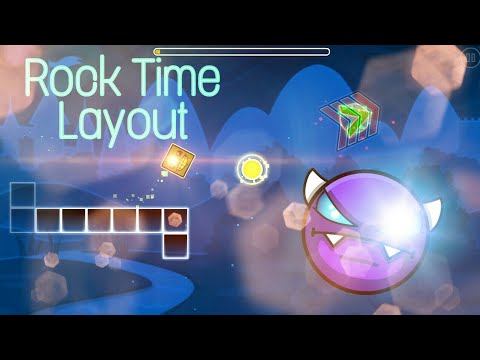 "Rock time" [Full Layout] | Geometry Dash - YouTube