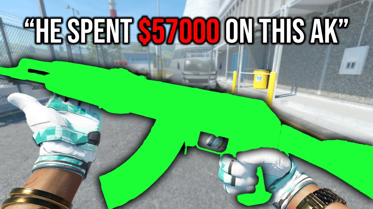 He Paid $57K for a 661 Scar Pattern AK-47 in CS2! - YouTube