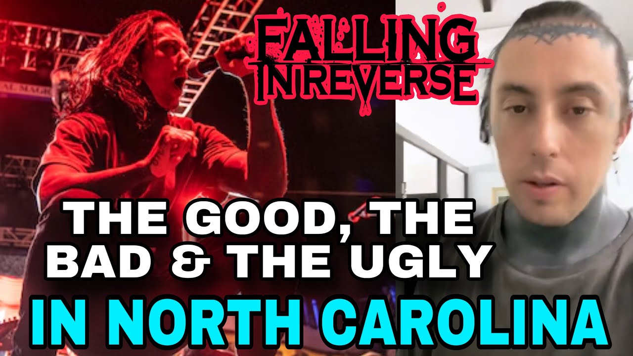 Ronnie Radke Falling In Reverse In North Carolina (The Good,The Bad ...