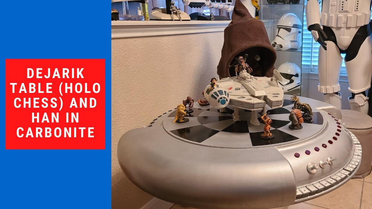 Dejarik Table and Han In Carbonite Build - YouTube