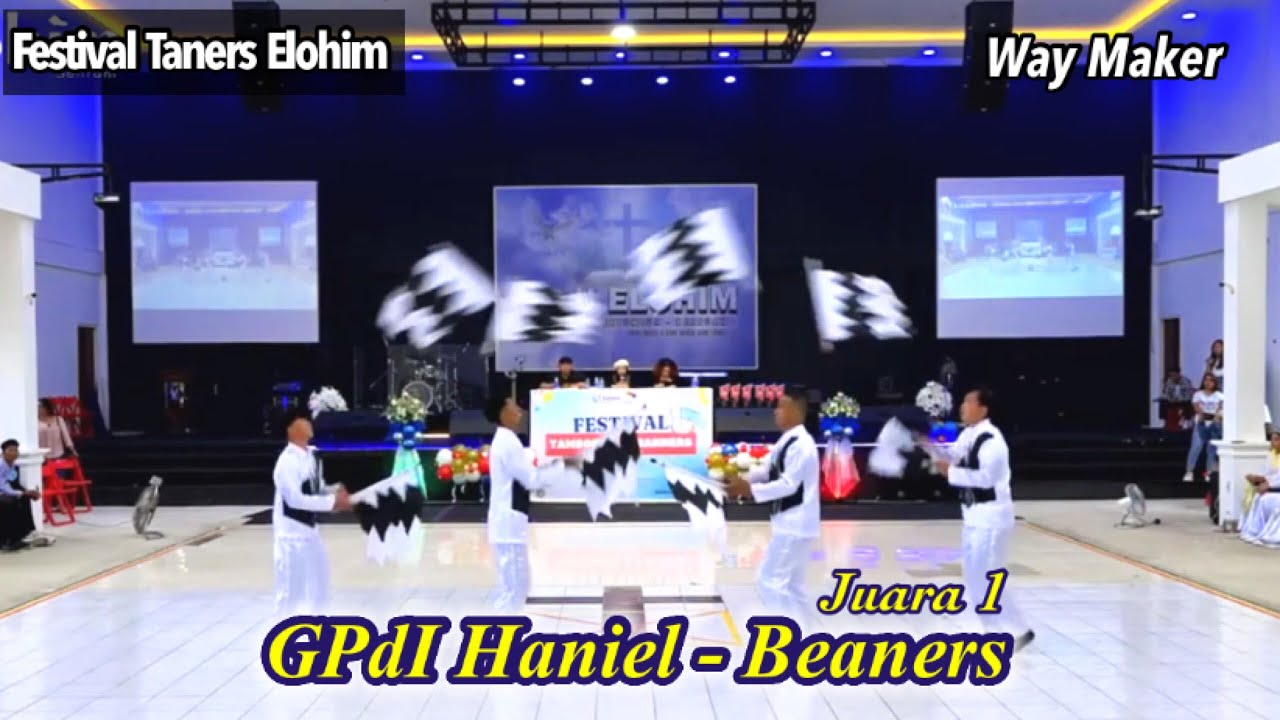 Festival Taners Elohim - GPdI Haniel Beaners // Juara 1 Beaners - YouTube