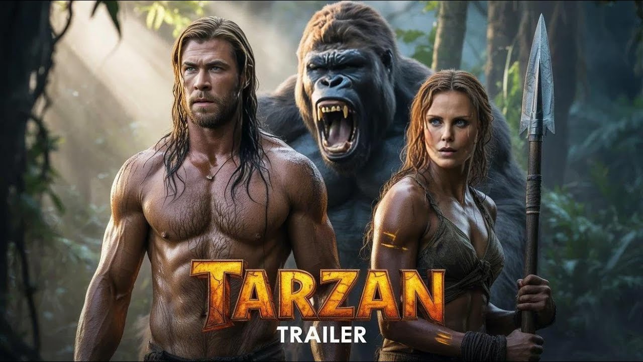 Tarzan- First Trailer (2026) | Chris Hemsworth | Charlize Theron ...