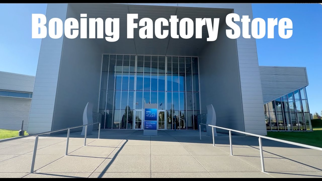 The Boeing Factory Store Seattle Washington - YouTube