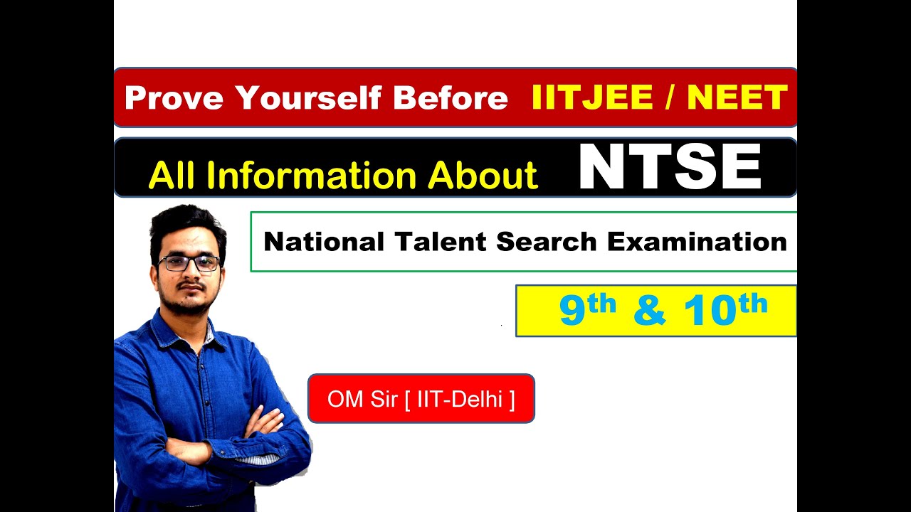 All Information About NTSE || 10th Class || National Talent Search ...