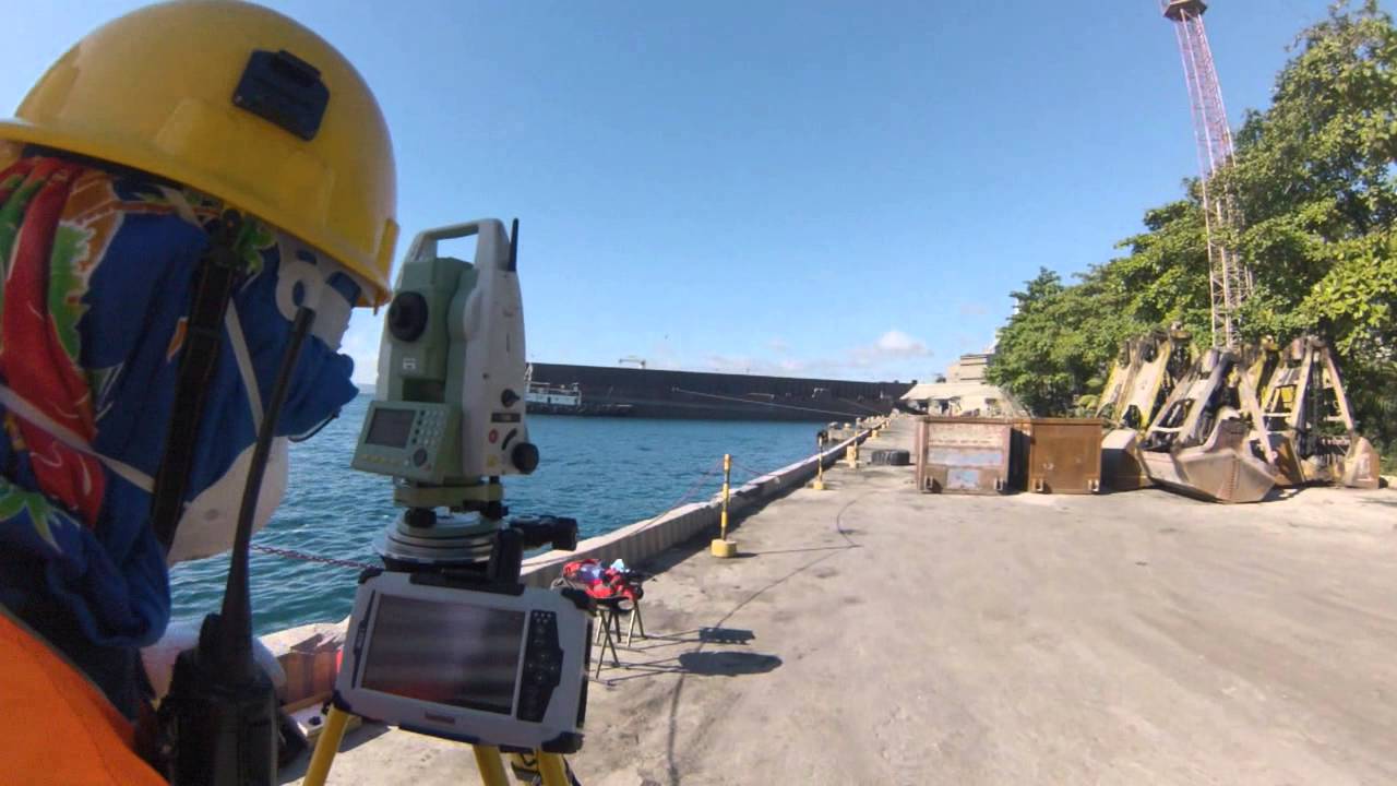 Setting Up Total Station: Leica Flexline TS06R400 + Algiz 7 + Seco + SurvPC - YouTube