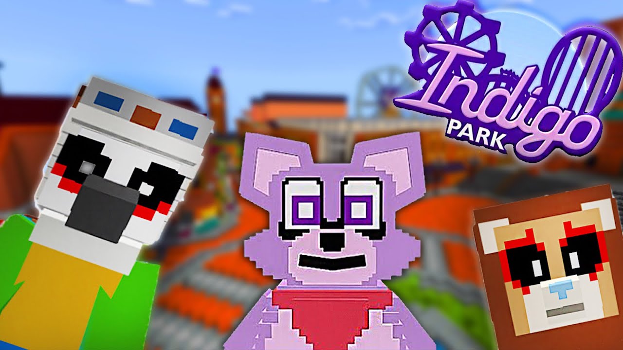 Indigo Park MAP + ADDON IN MINECRAFT PE - YouTube
