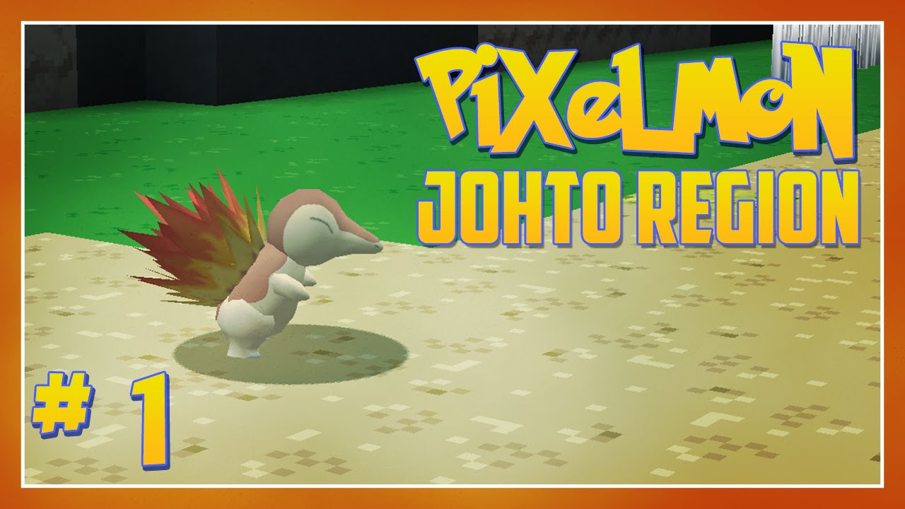 Minecraft: Pixelmon Johto Region - Episode 1 - SHINY STARTERS ...