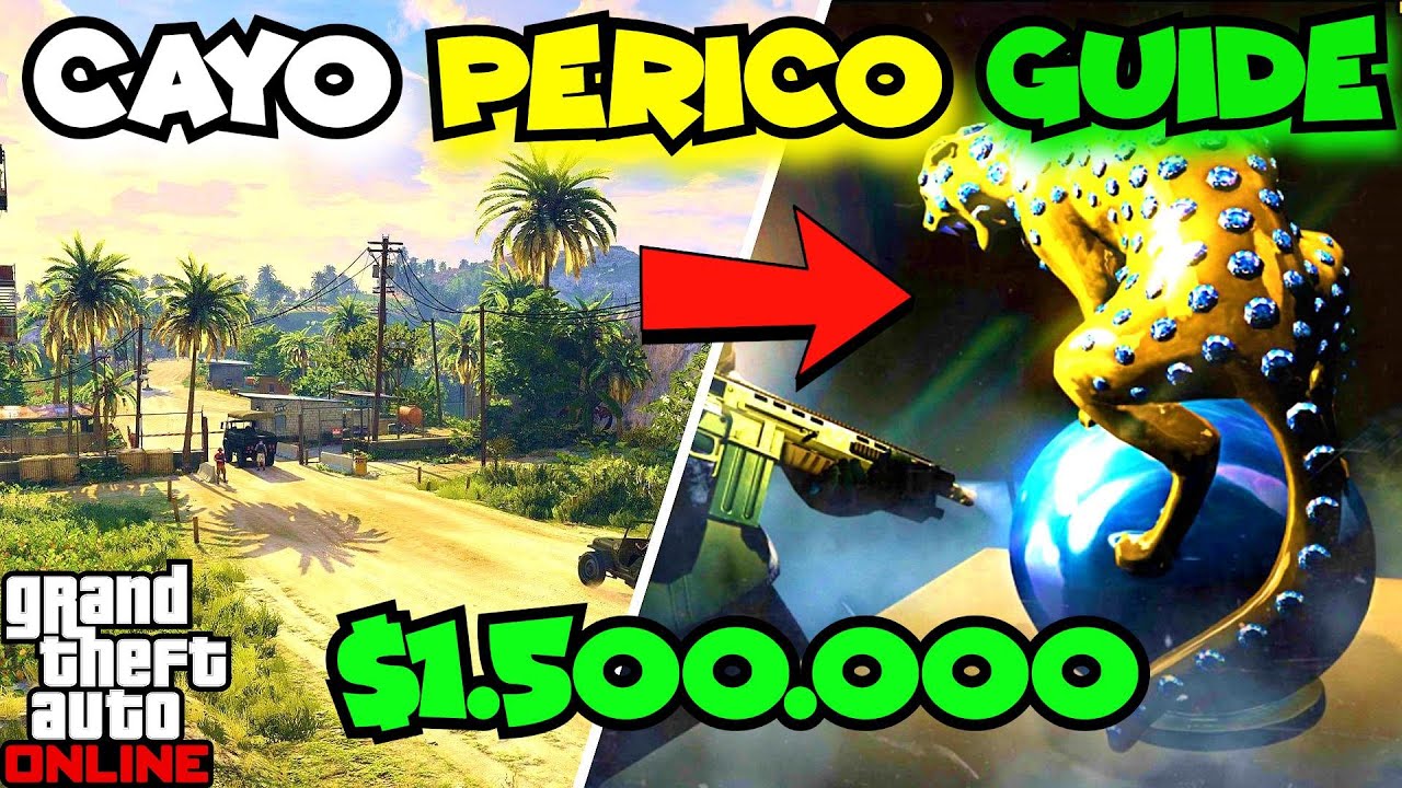 Cayo Perico Heist SOLO Beginner Guide!! (GTA ONLINE) *UPDATED 2024 ...