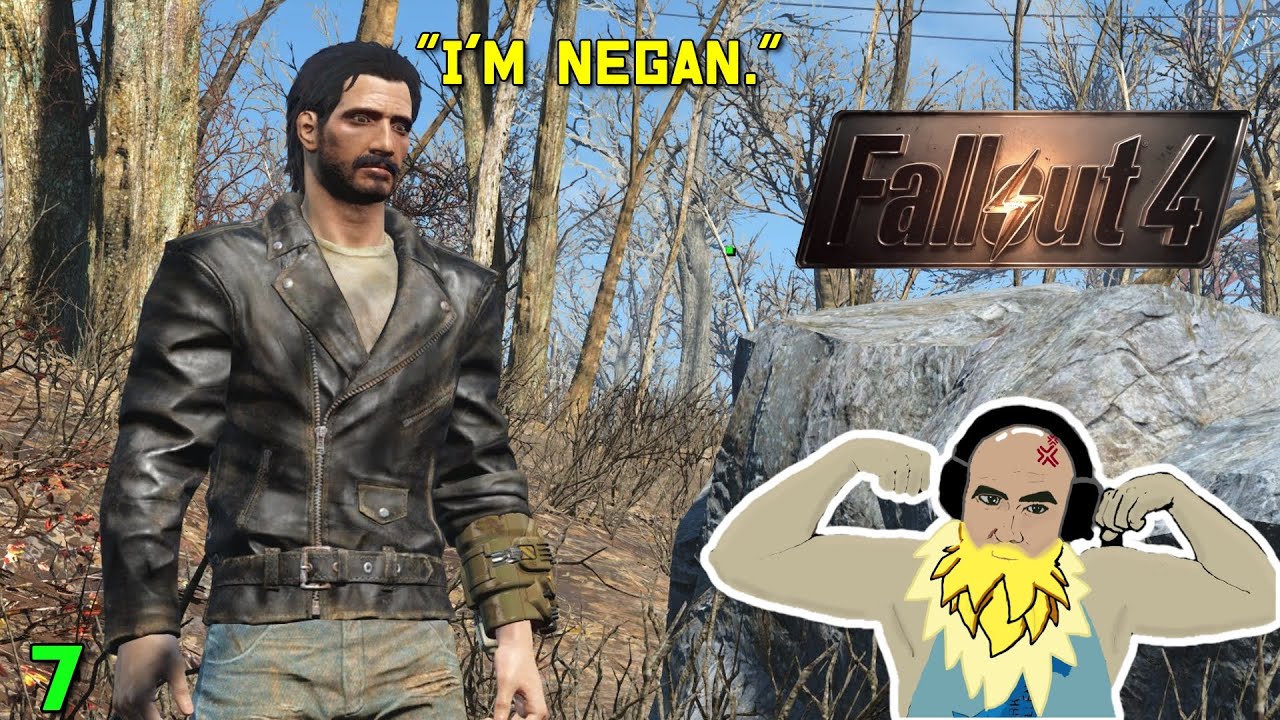 Fallout 4 Stream - Negan Challenge Run pt. 7 - YouTube