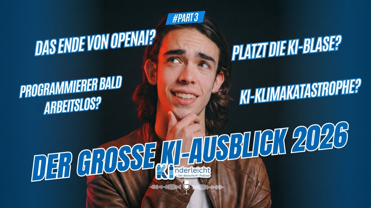 Der KI Ausblick 2026: Das Ende von OpenAI? Platzt die KI-Blase ...