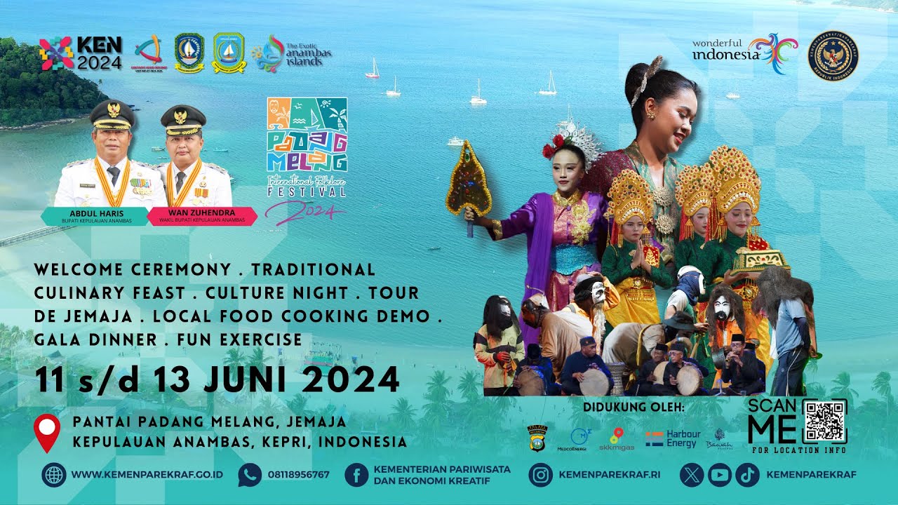 Opening Ceremony Padang Melang International Folklore Festical - YouTube