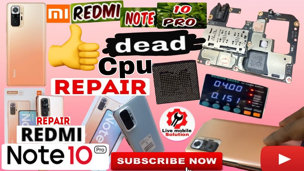 Redmi Note10.Pro Automatic Dead Repair solution 100% - YouTube