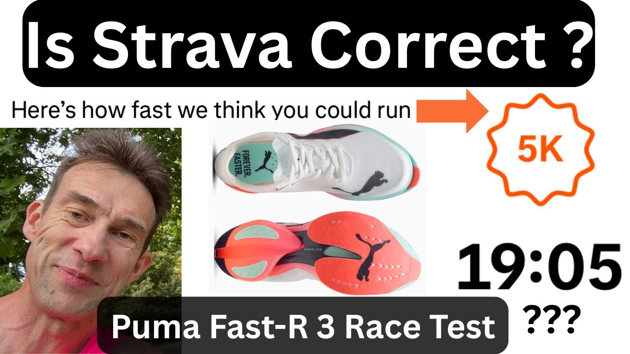Are Strava Race Predictions Correct ? - 5K Race Test in Puma Fast-R 3 ...