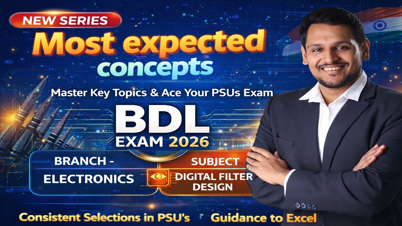 BDL MT Electronics | These Concepts Decide Selection (New Added Topics ...