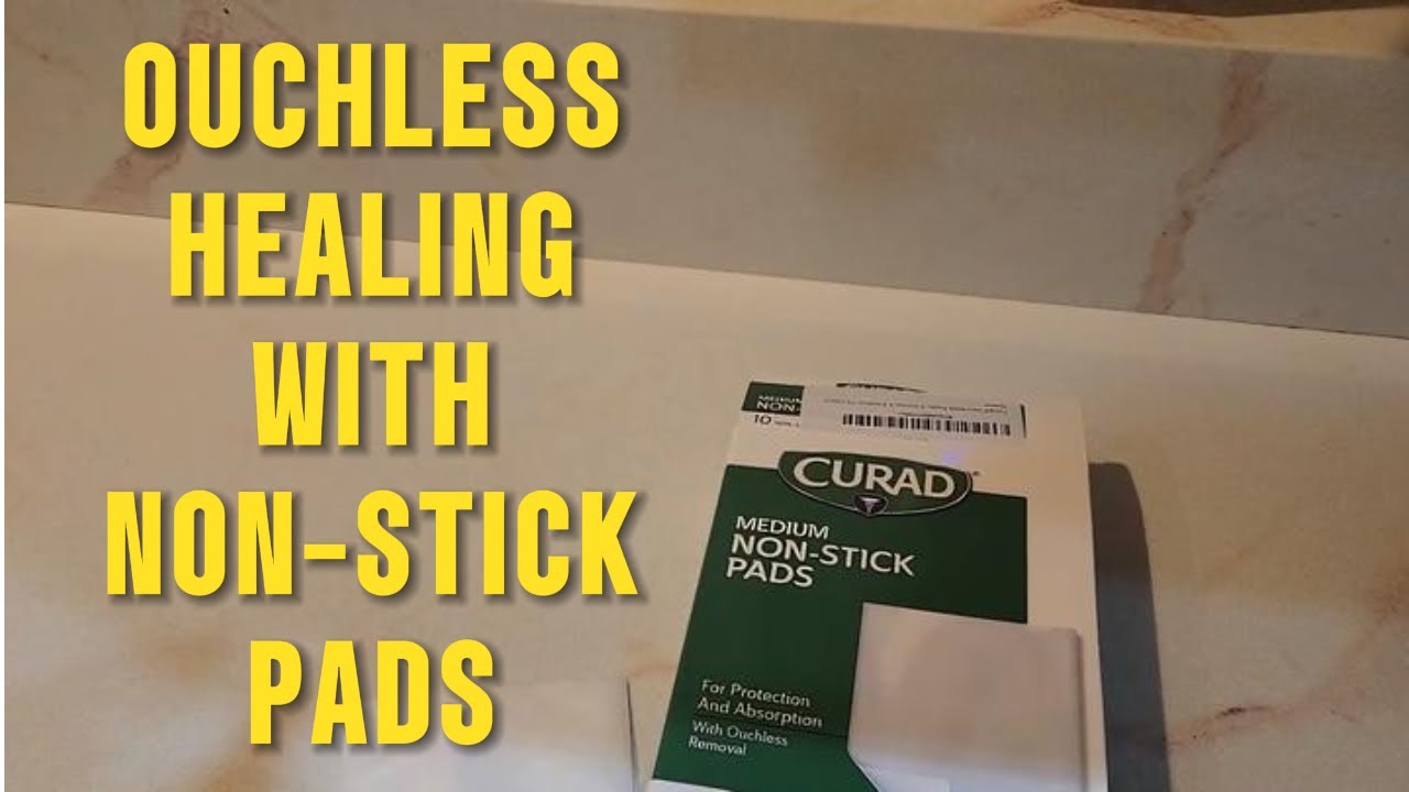 Ouchless Healing With Non Stick Pads - YouTube