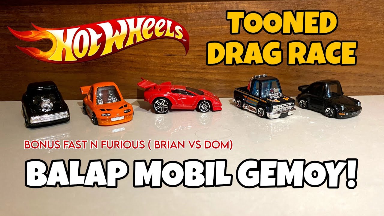 Balap Diecast Hot Wheels Pertarungan Mobil Gemoy - YouTube